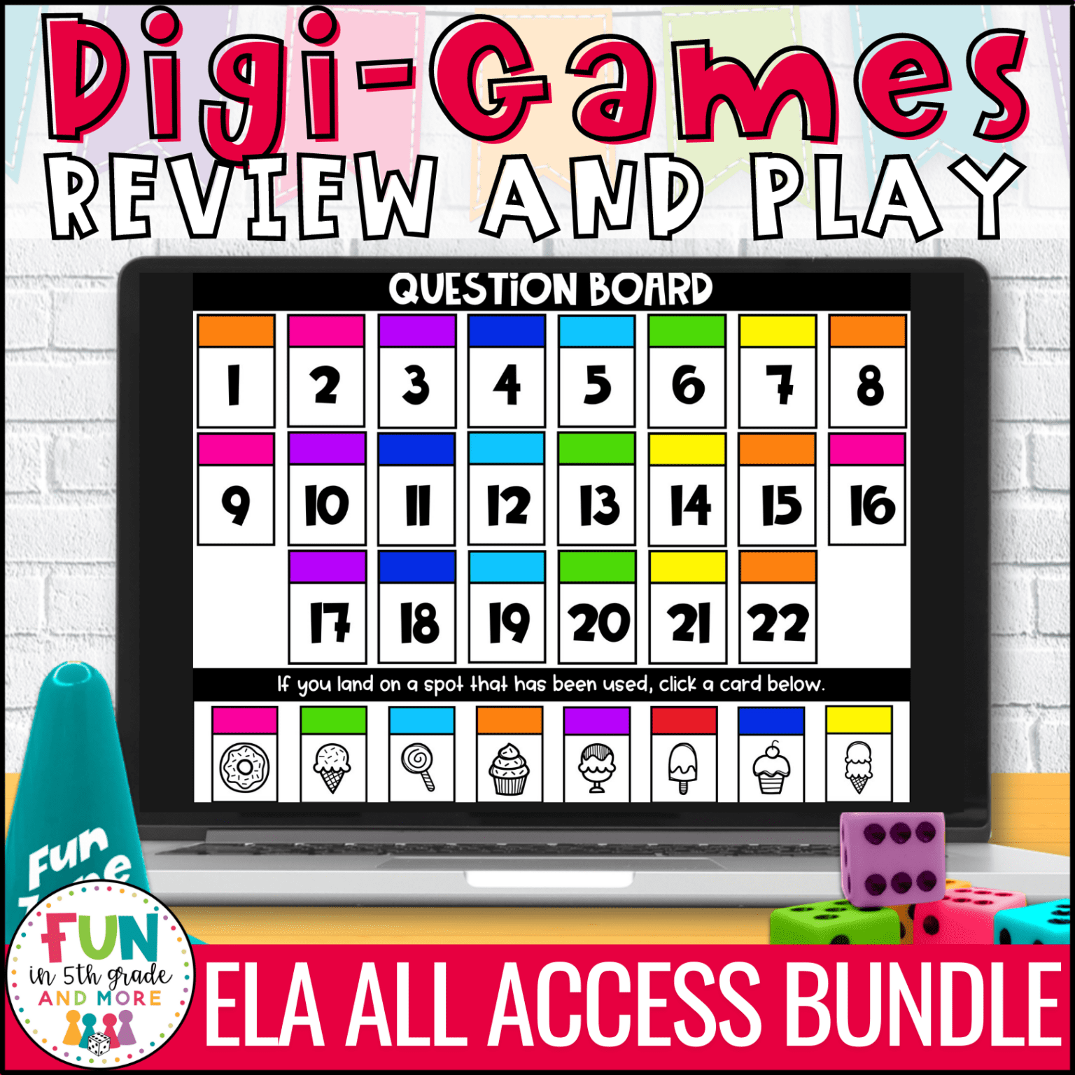 15+ Reading Skills Digital Review Games - All Access Bundle