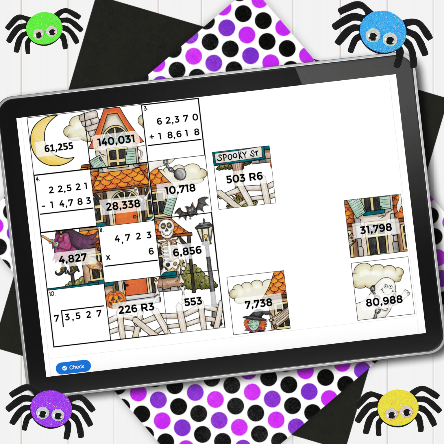 Halloween Activities that Teach - Fun in 5th Grade & MORE