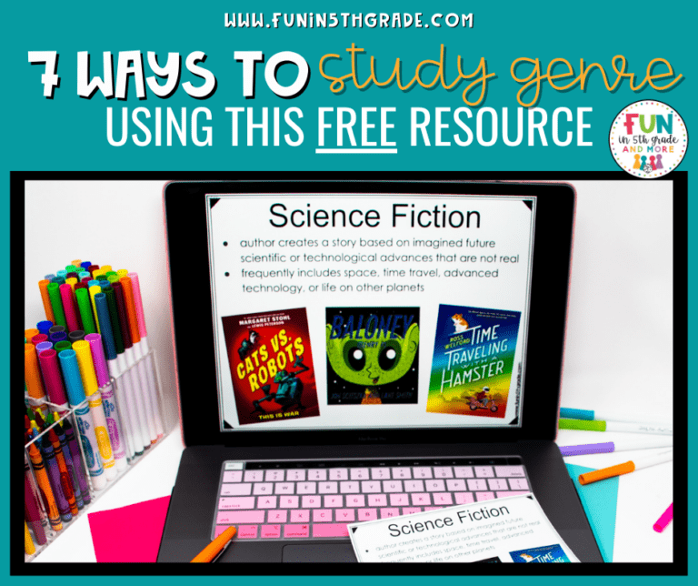 7 Ways to Study Genre in Your Upper Elementary Classroom - Fun in 5th ...