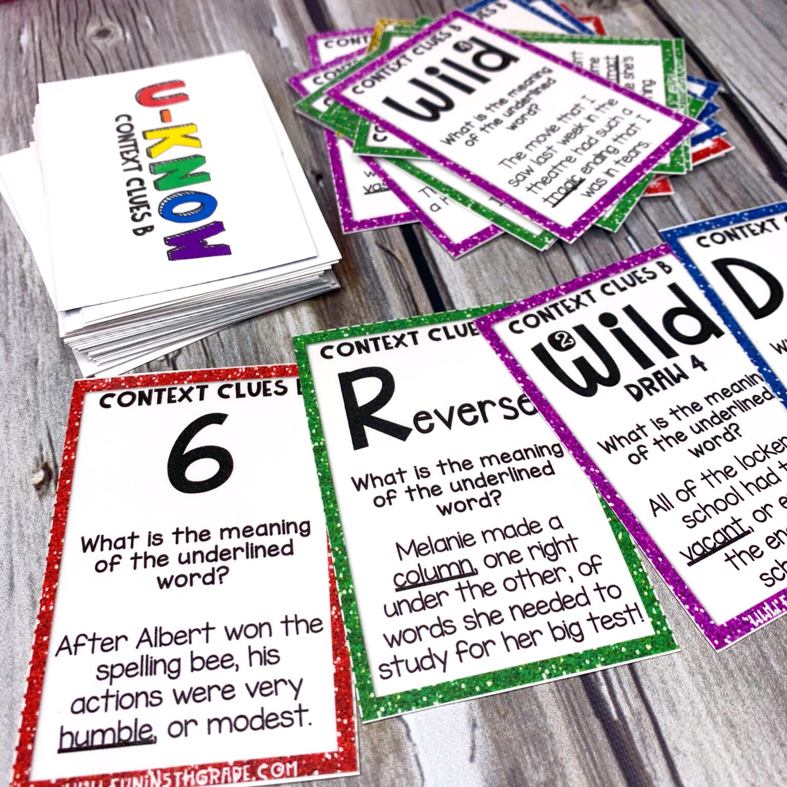 6 Types of Context Clues to Practice - Fun in 5th Grade & MORE