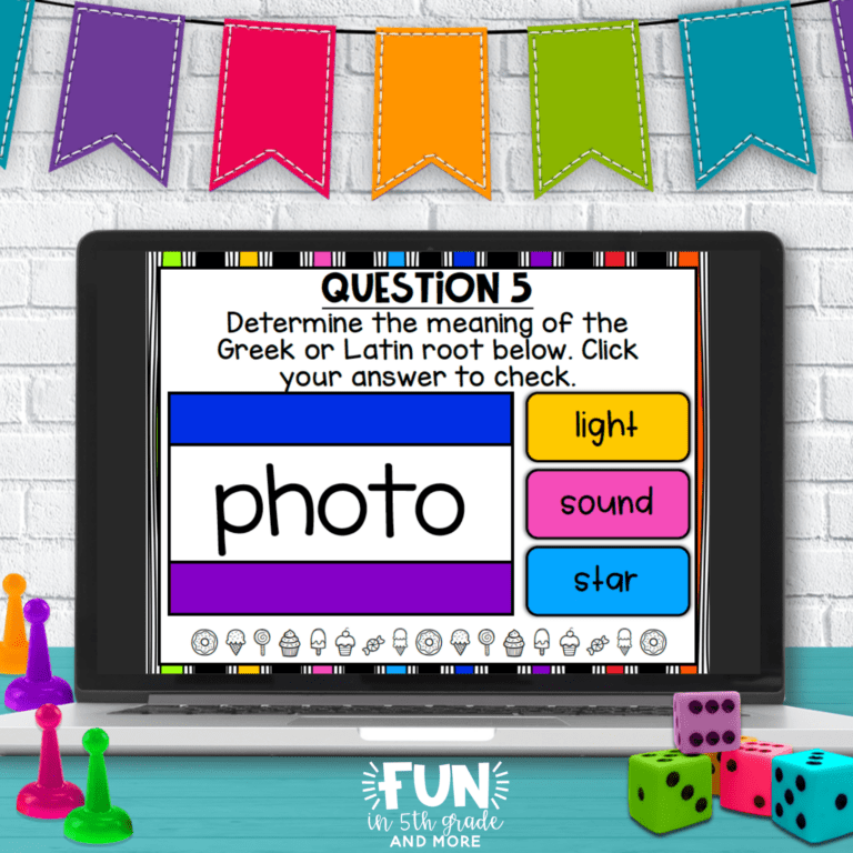 Practice Greek and Latin Root Words with Interactive Games - Fun in 5th ...