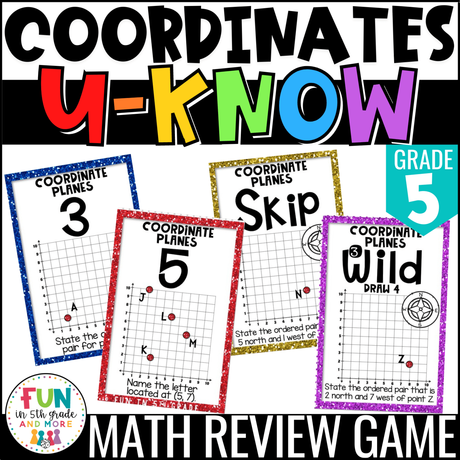 Context Clues Review Game Set A - U-Know Vocabulary Activity - Fun in ...
