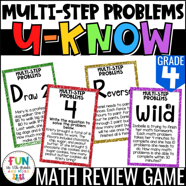 Context Clues Review Game Set A - U-Know Vocabulary Activity - Fun in ...