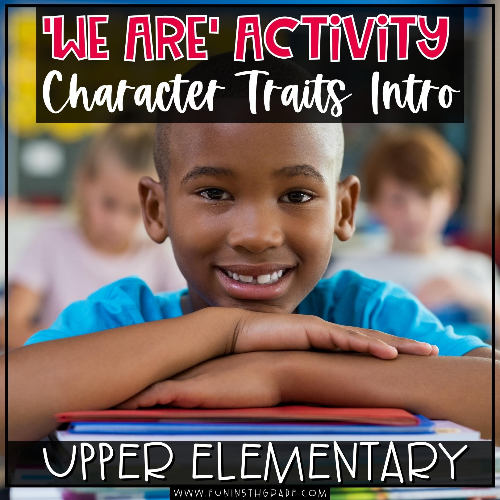 WE ARE Activity For Upper Elementary Back To School Ideas Fun In WE ARE Activity For Upper Elementary Back To School Ideas Fun In