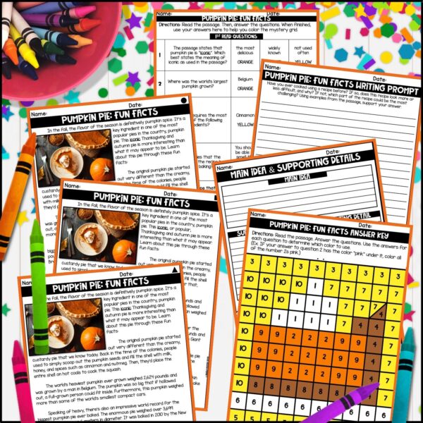 November Holiday Activities & Ideas - Fun in 5th Grade & MORE