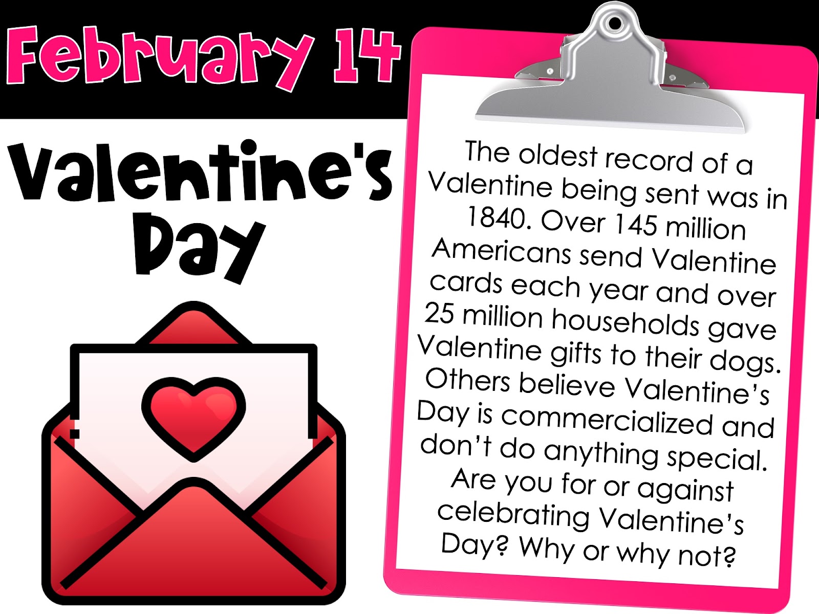 Valentine’s Day Fun without the Party - Fun in 5th Grade & MORE